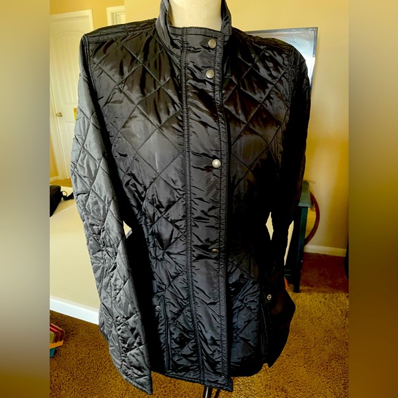 Coach | Jackets & Coats | Coach Nylon Quilt Jacket Size Large | Poshmark